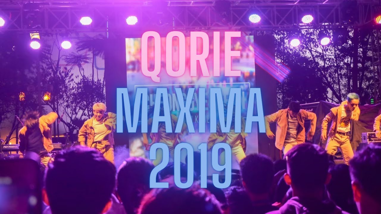 QORIE tampil di MAXIMA 2019! - YouTube