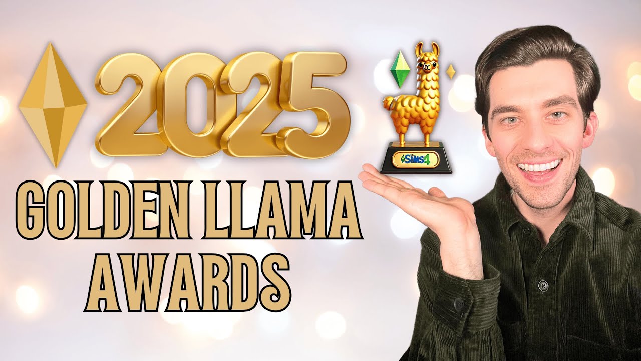 The 2025 Golden Llama Awards: Celebrating Sims 4 Builds of 2024! - YouTube