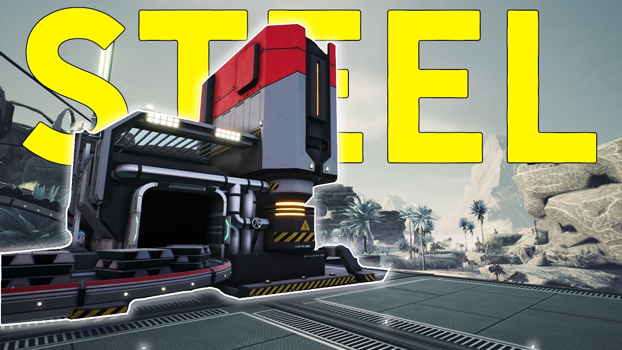 EFFICIENT STEEL PRODUCTION - Satisfactory Update 6 - S3E4 - YouTube