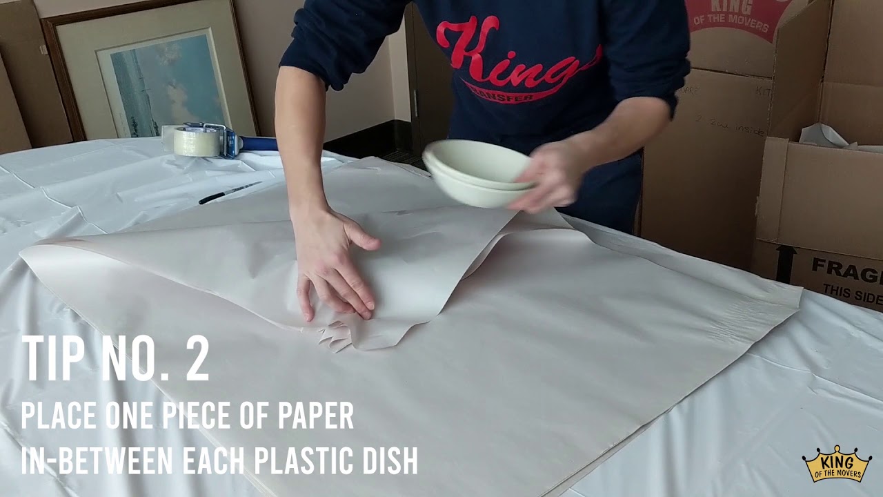 Packing Tips | Dishes - YouTube