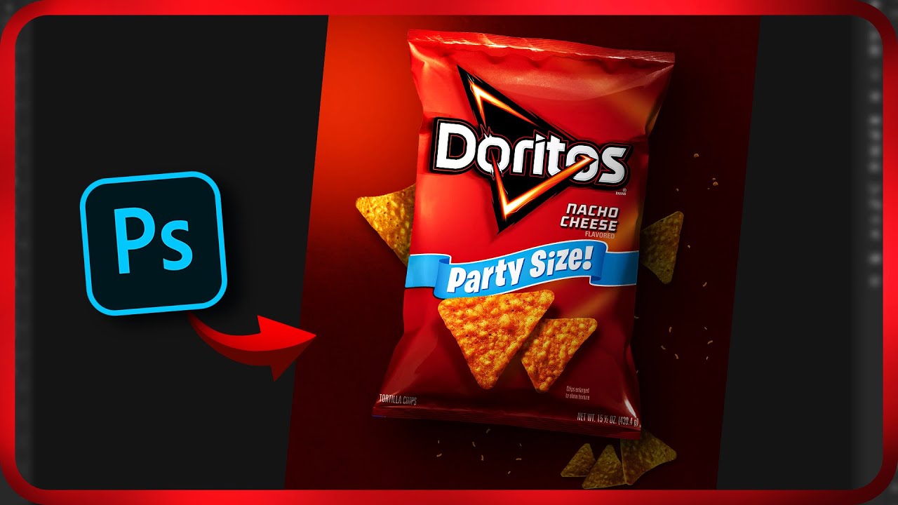 Doritos Poster Design | Photoshop - YouTube