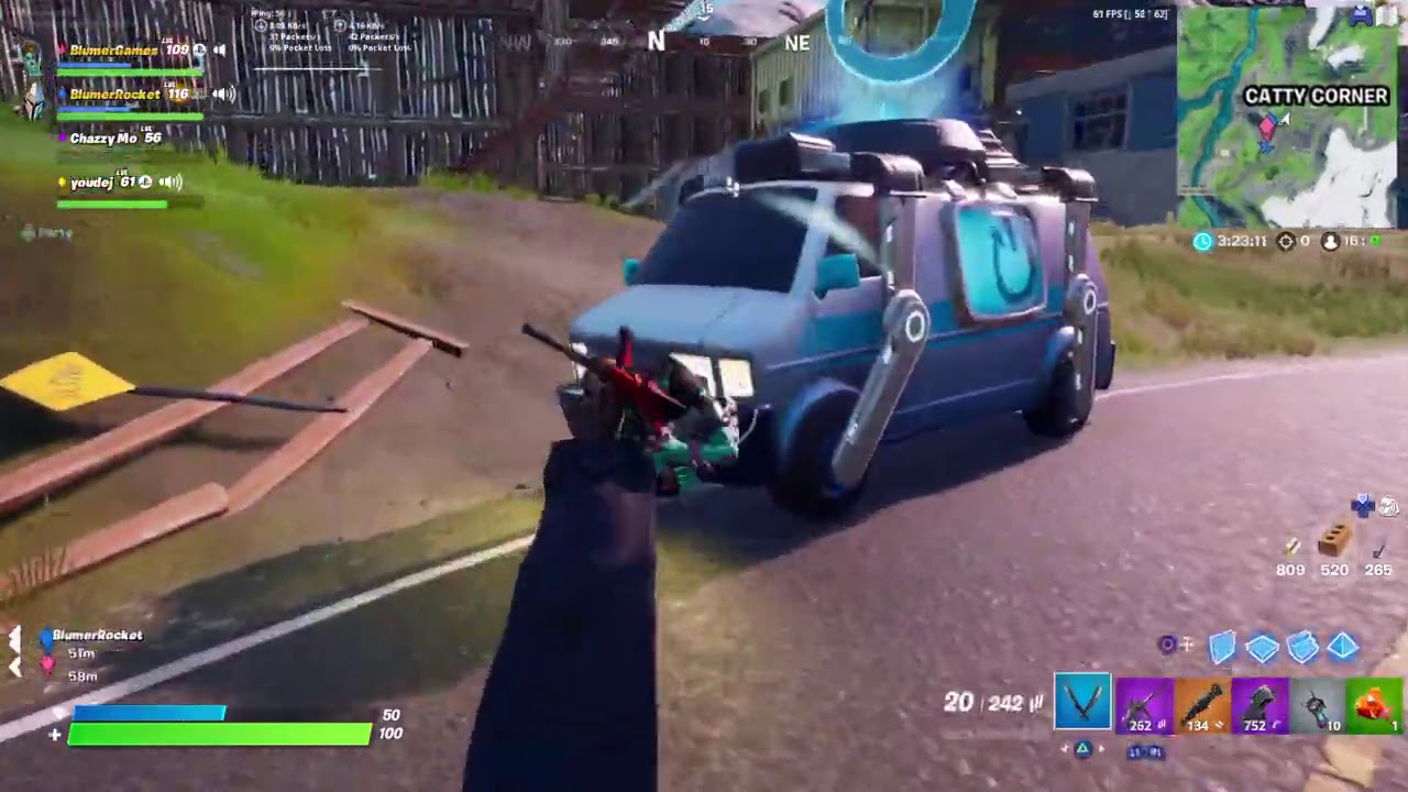 Fortnite Making a base in Battle Lab - YouTube