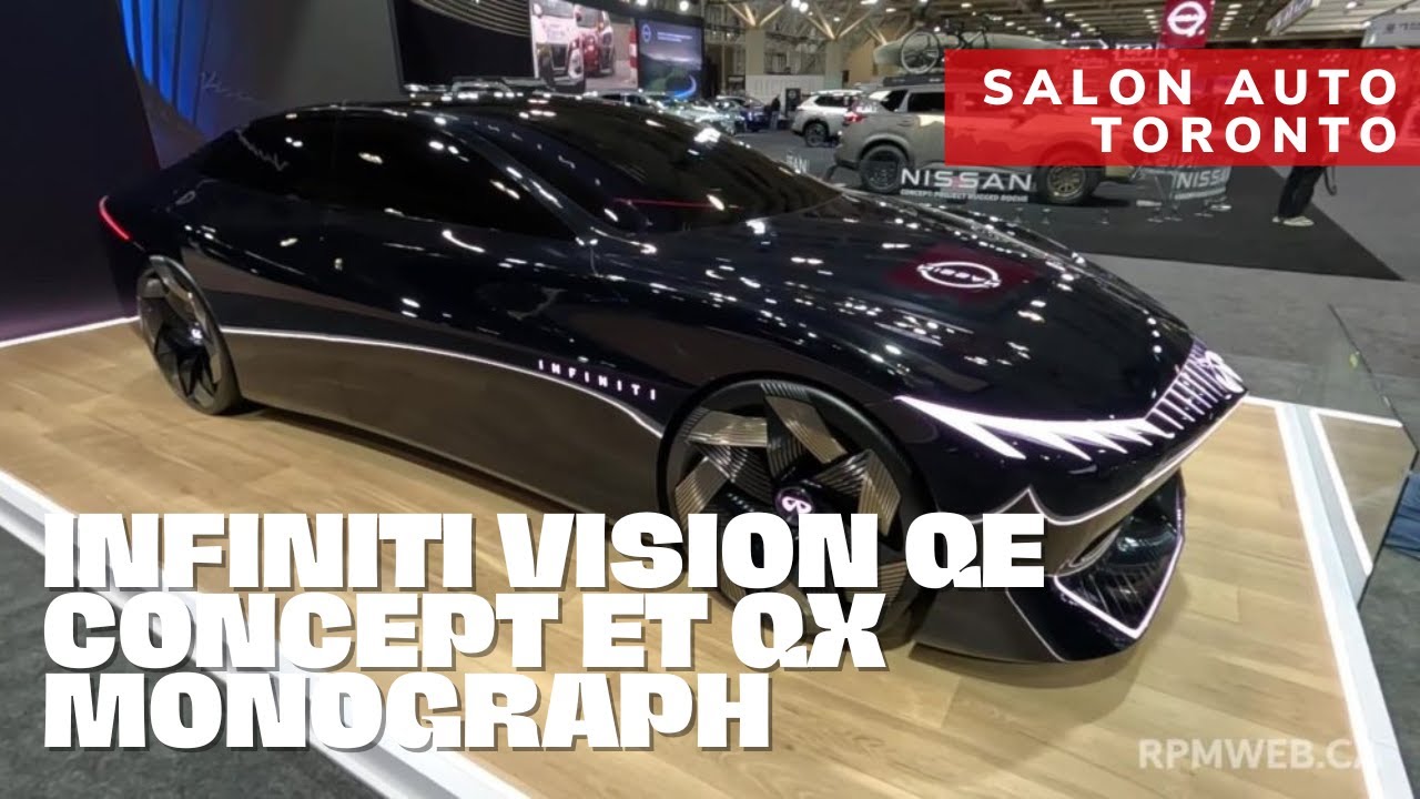 Salon de Toronto : Infiniti Vision Qe concept et QX Monograph - YouTube