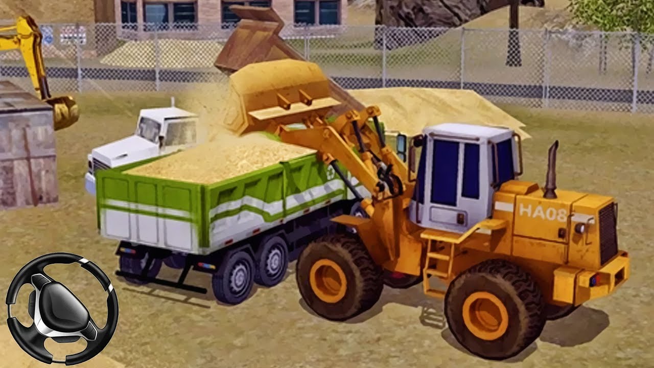 Loader and Dump Truck Simulator - Driving Construction Vehicles ...
