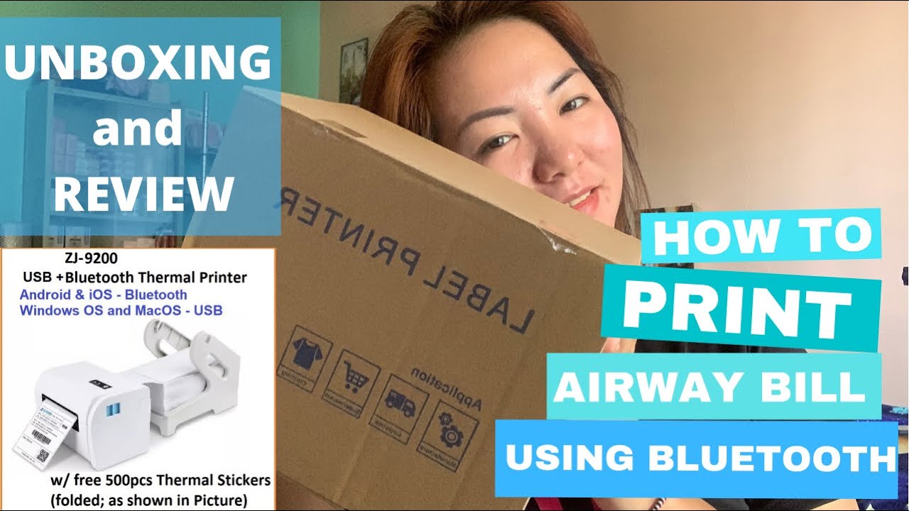 MURANG AIRWAY BILL PRINTER PARA SA MGA ONLINE SELLERS HOW TO PRINT MURANG AIRWAY BILL PRINTER PARA SA MGA ONLINE SELLERS HOW TO PRINT