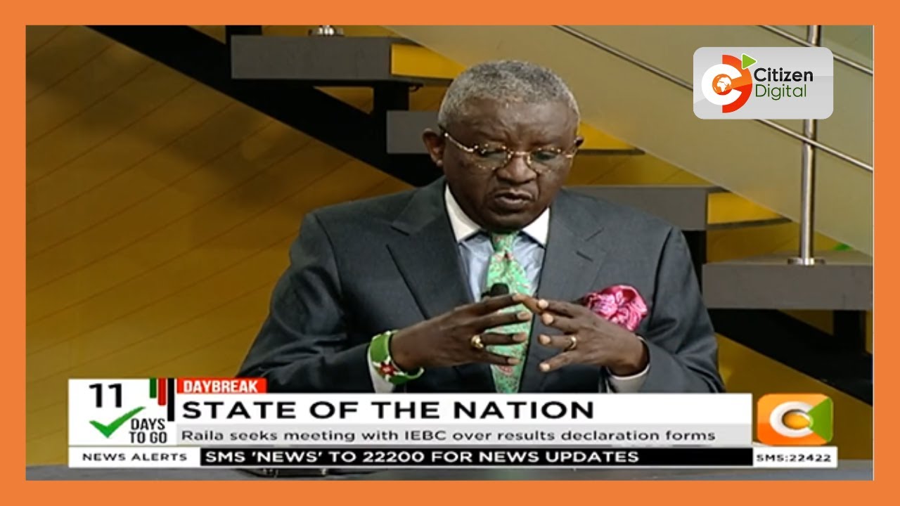 Dr. Isaac Kalua: We have no reason not to trust the IEBC - YouTube
