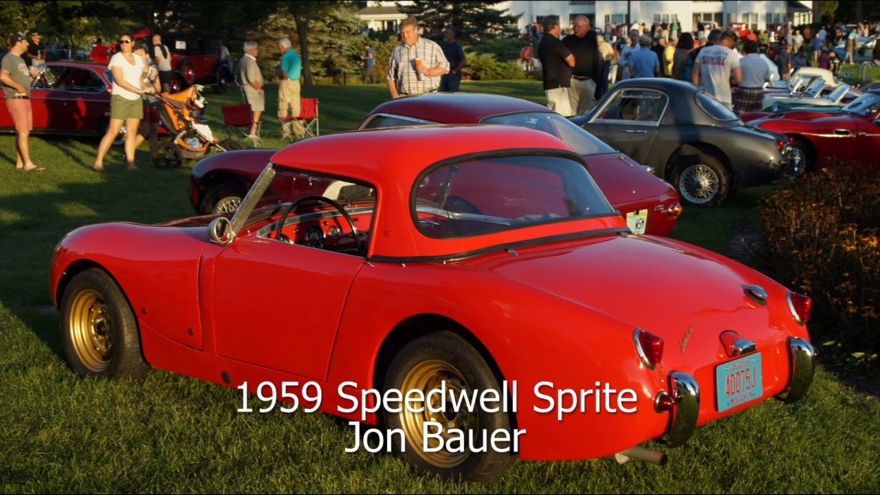 60th Sprite Midget Vintage Race Concours Anniversary Race - YouTube