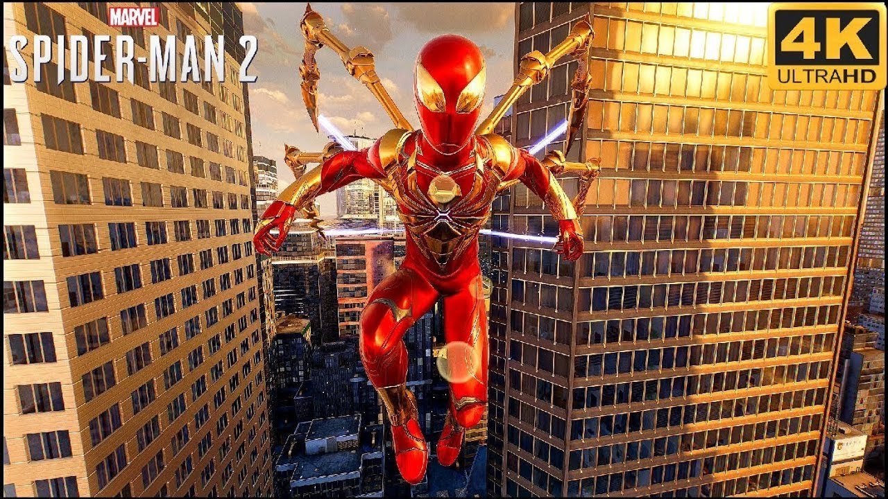 [Gameplay] iron Spider sur Spiderman 2 ! - YouTube