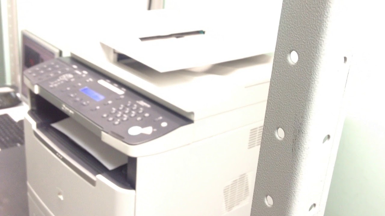 canon i-sensys mf5840dn мфу бу 82тыс стр - YouTube