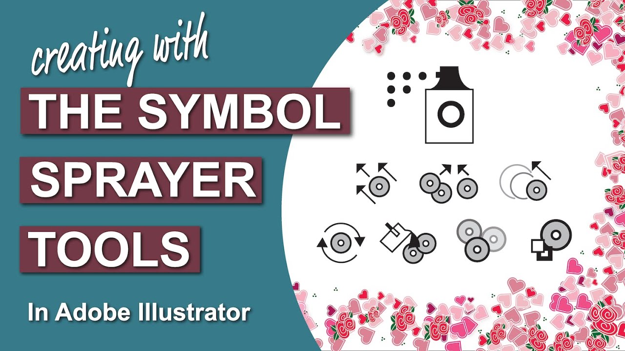 Creating With the Symbol Sprayer Tools in Adobe Illustrator - YouTube