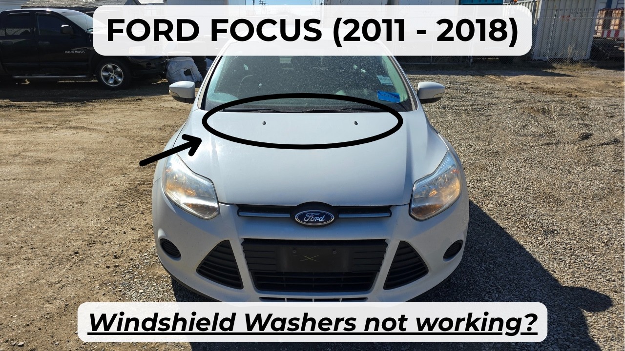 Ford Focus - WINDSHIELD WASHER PUMP FUSE LOCATION (2011 - 2018) - YouTube