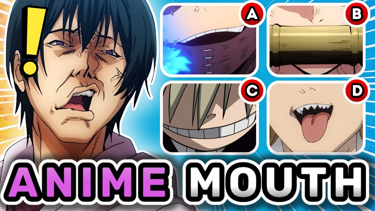 Guess the Anime by the Characters’ MOUTHS! 👄 Anime Quiz - YouTube