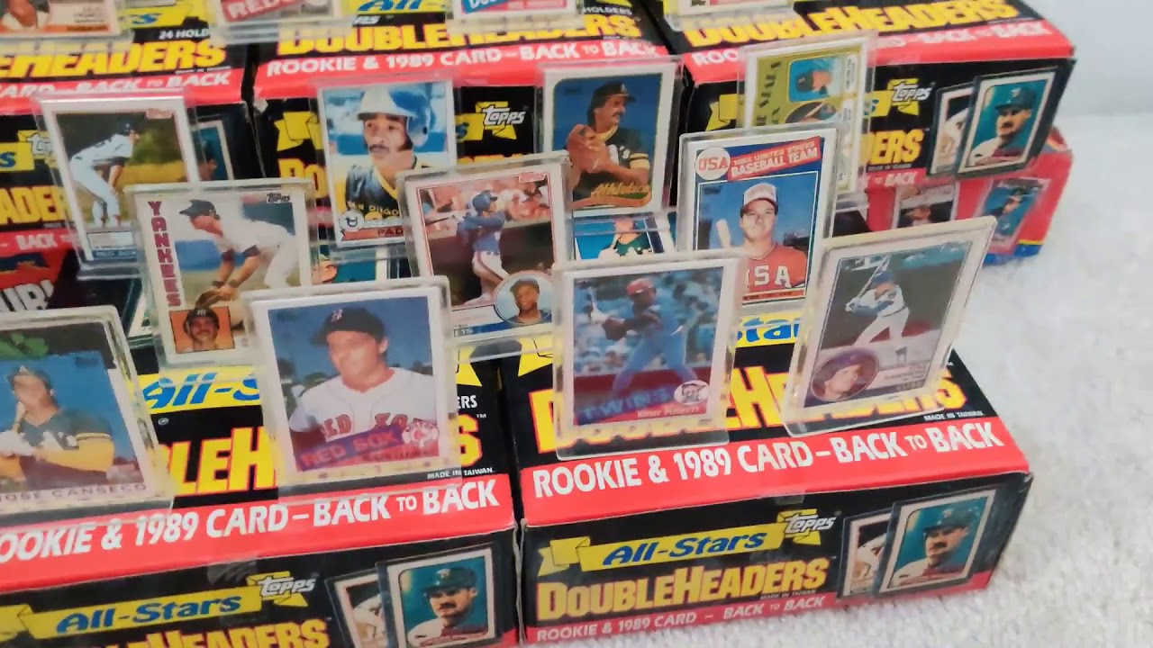 Topps 1989 DoubleHeaders - YouTube