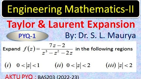 Engineering Mathematics-II (BAS203) - YouTube