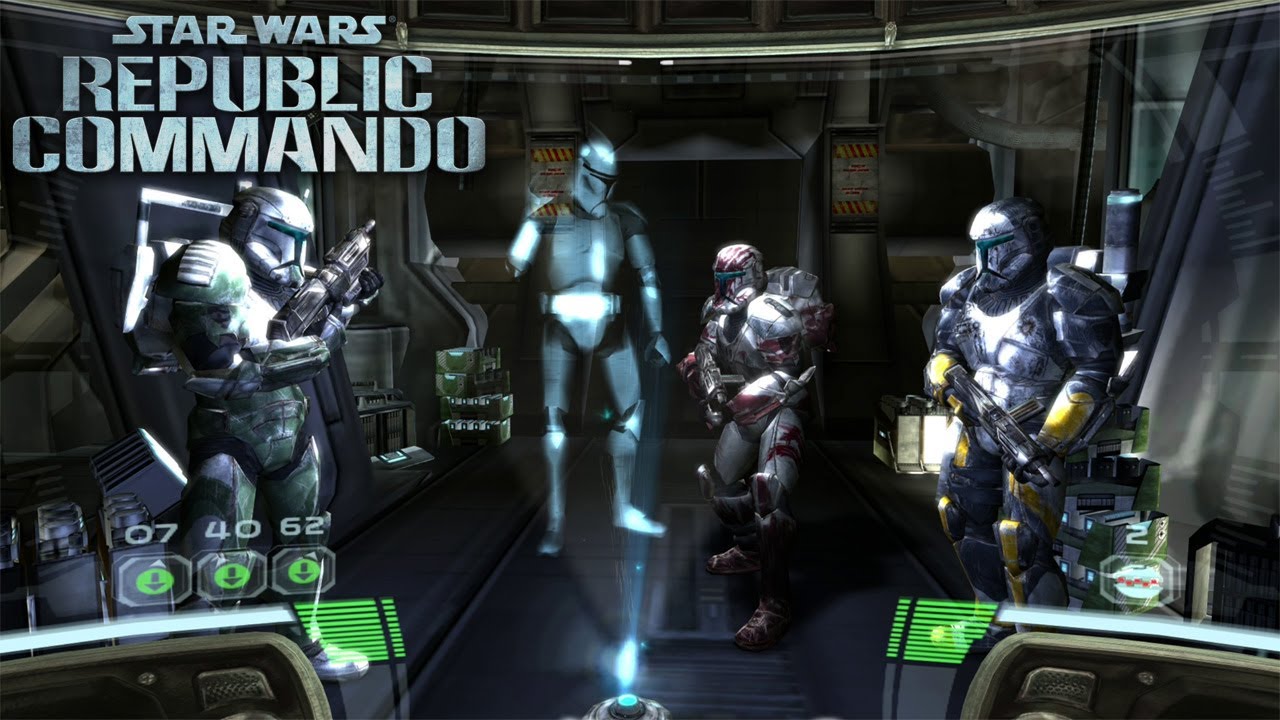 Star Wars Republic Commander Infiltrate Core Ship & Delta Squad & Ghost ...