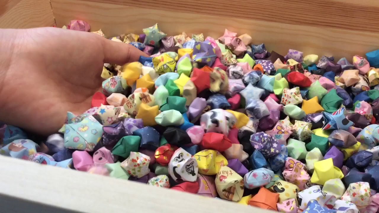 Weird ASMR- Origami Stars, Popping Bubble Wrap, Cutting & Ripping Paper ...