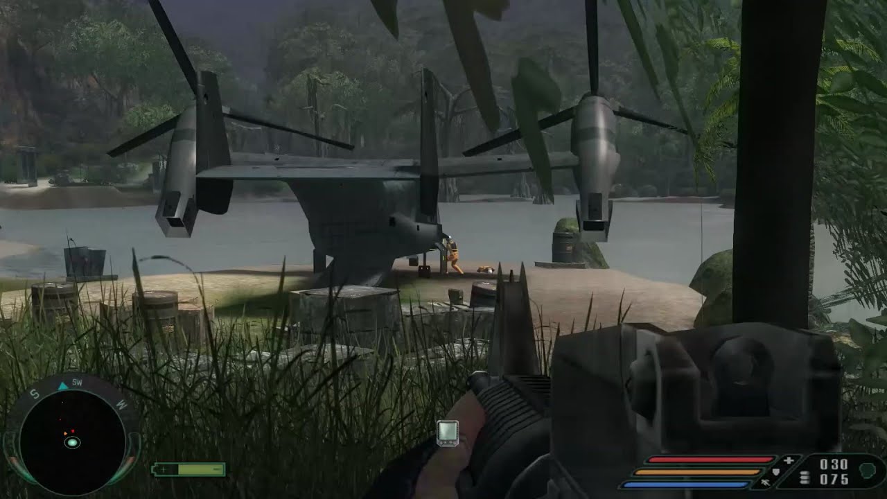 Far Cry [PC] - gameplay walkthrough, challenging difficulty - YouTube