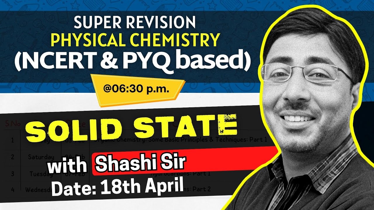 31th Super Revision Class Neet Pyqs Some Jee Mains Pyqs Solid