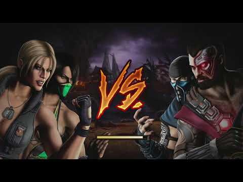 Mortal Kombat IX - Tag Ladder - Sonya Blade & Jade