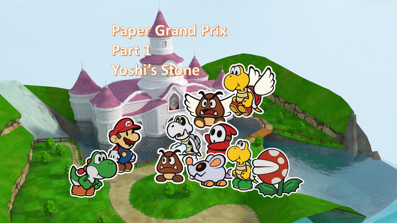Paper Grand Prix (Part 1) {Yoshi's Stone} - YouTube