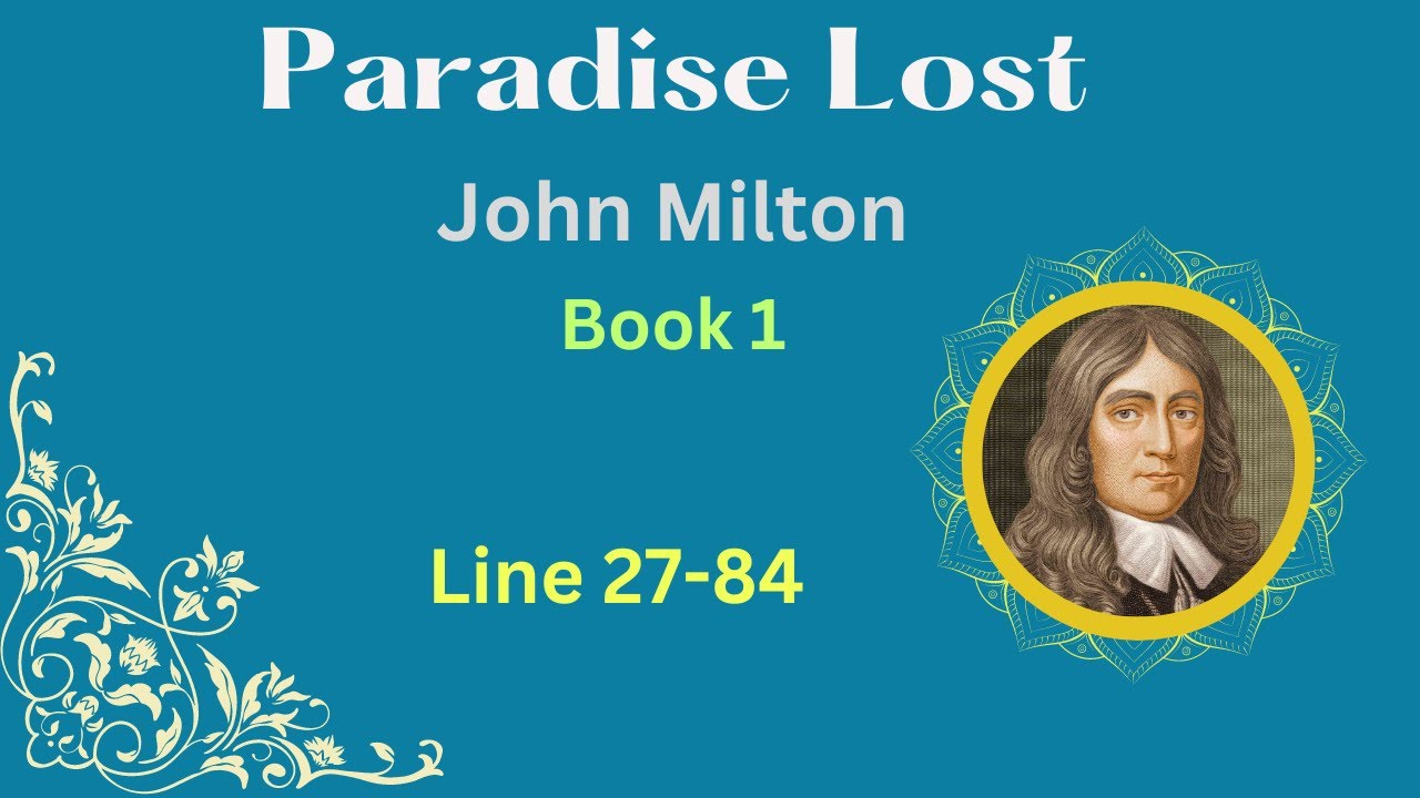 Paradise Lost : Book 1 by John Milton (part-2)|| Bangla Lecture || BA ...