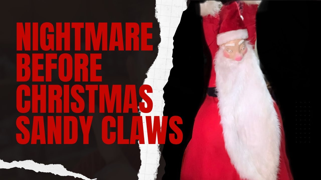 Nightmare Before Christmas/ DIY Halloween decorations/Sandy Claws - YouTube