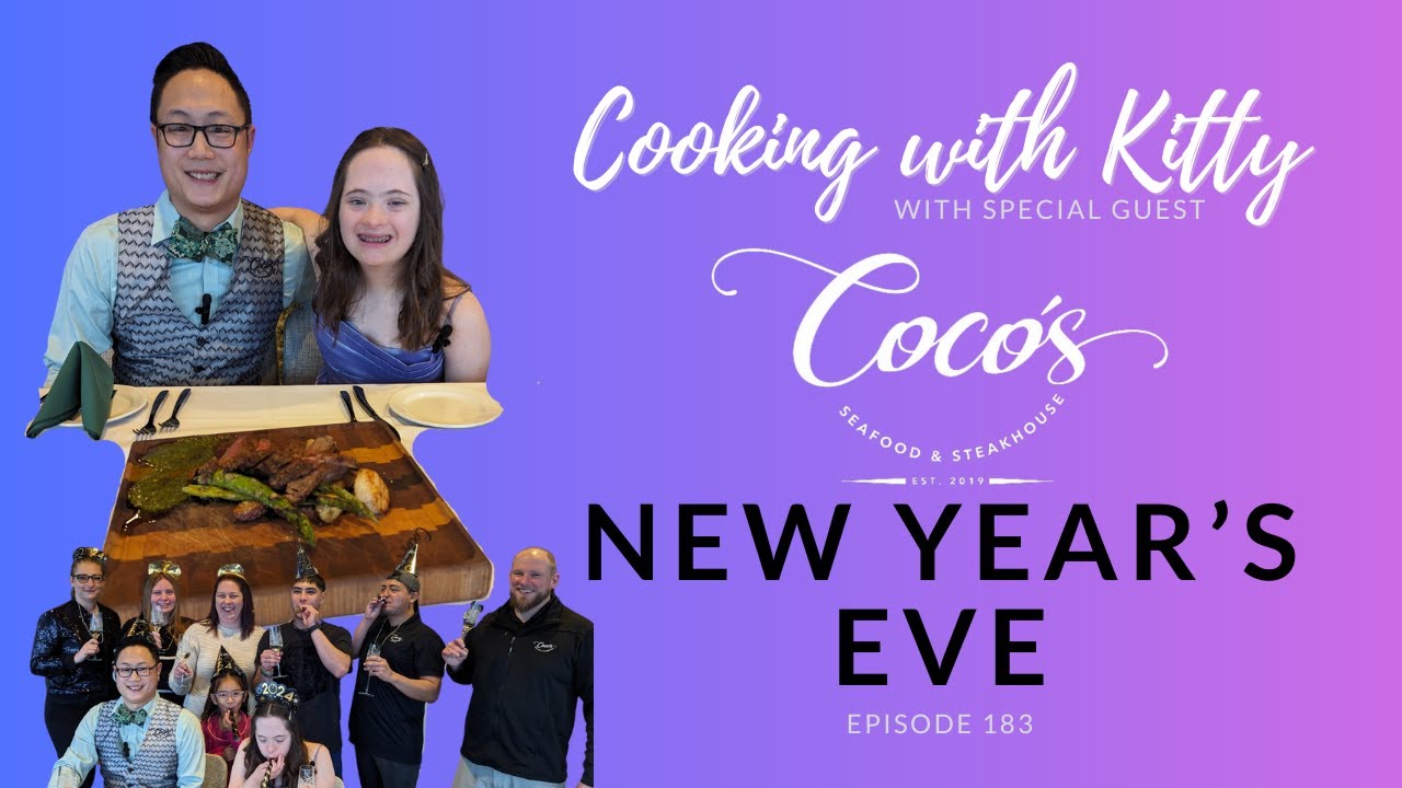 Kitty Cooks at Coco's Seafood and Steakhouse for NYE - YouTube