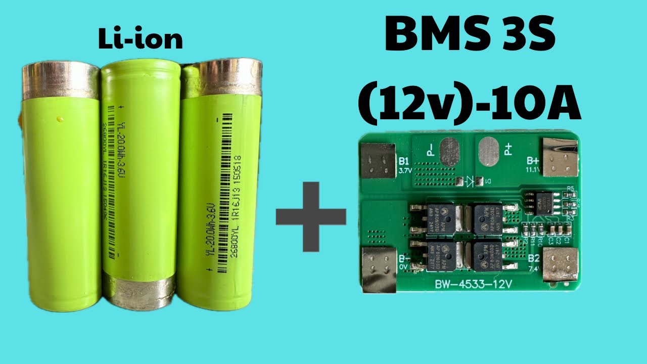 How to Connect a 3S BMS to a 12V Battery Pack – Step-by-Step Guide ...