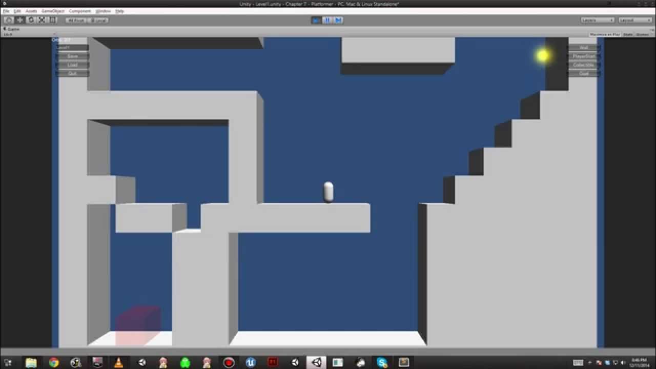 Unity Game Development Blueprints - Project 2: 2D Platform w/3D art ...