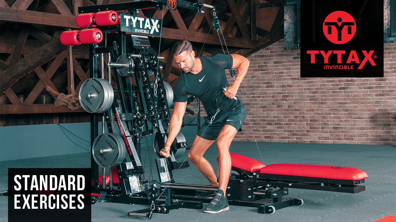 TYTAX® MX | Standing Cable Push Pull - YouTube