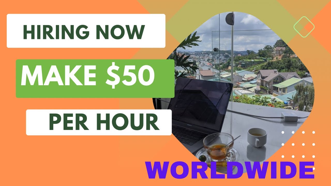 Earn $50 per hour , $60k per year Worldwide. - YouTube
