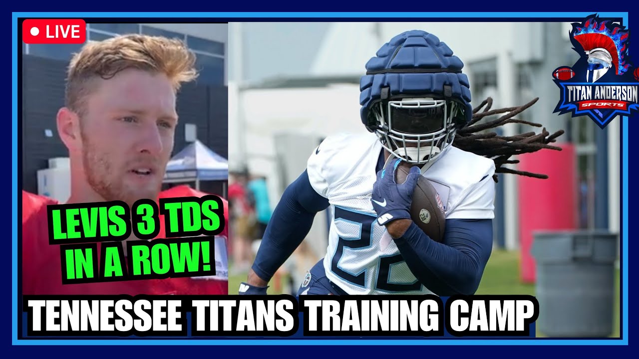 Will Levis On Fire 🔥 5 Touchdowns Tennessee Titans Training Camp