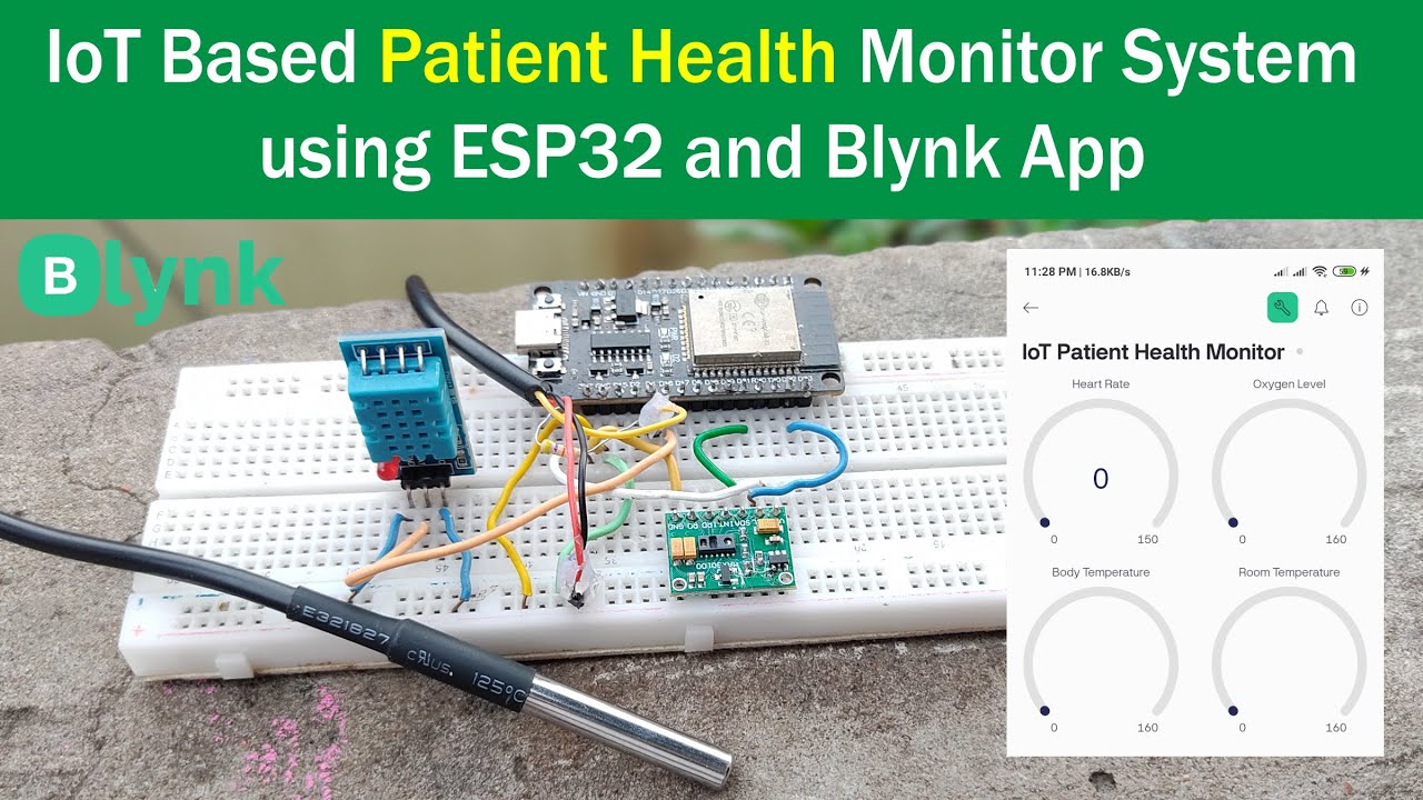 IoT Based Patient Health Monitor System using Blynk and ESP32 ...