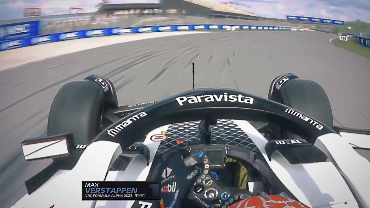 VRC Formula Alpha 2023 Driven by Max Verstappen at Zandvoort | # ...