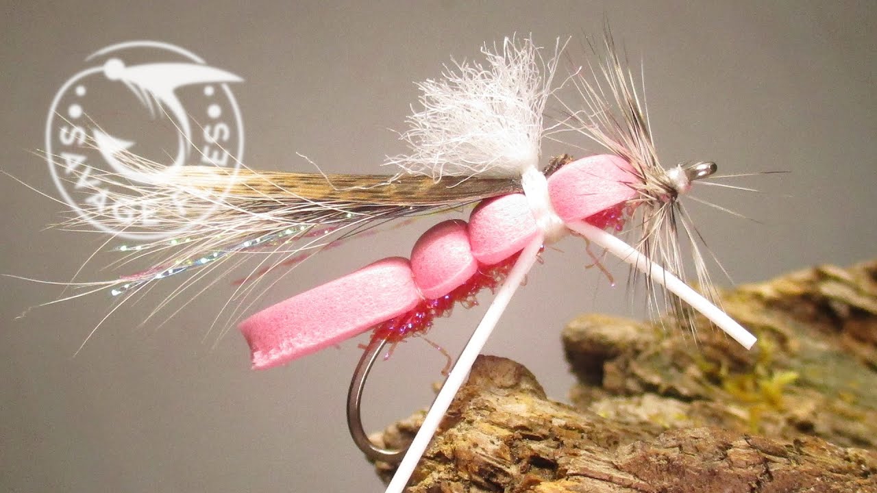 Tying (and fishing) the Bubble Popper Hopper - YouTube