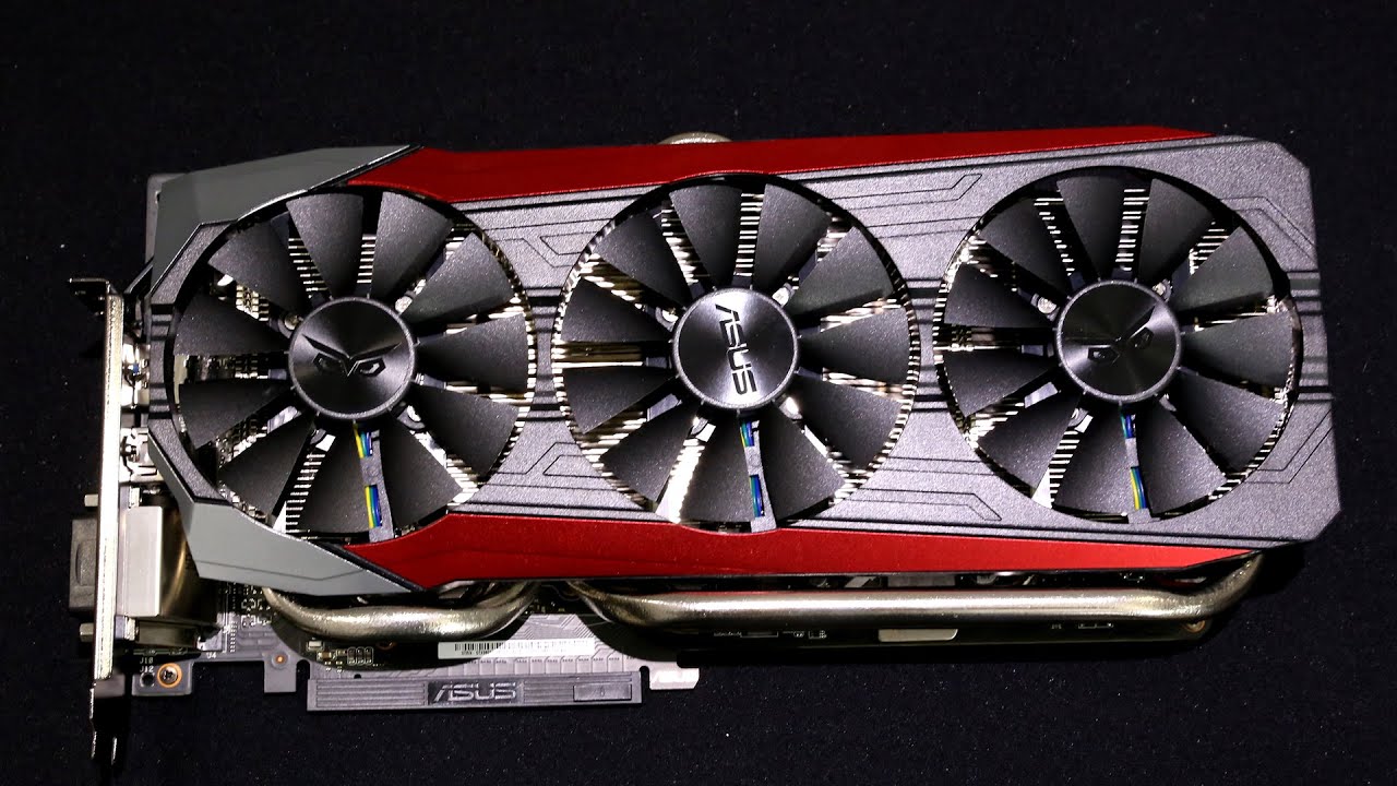 Asus Strix Nvidia GTX980 Ti DCU3 - YouTube