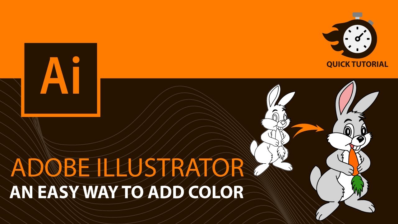 How to Color ANYTHING in Adobe Illustrator | A Beginner's Guide - YouTube