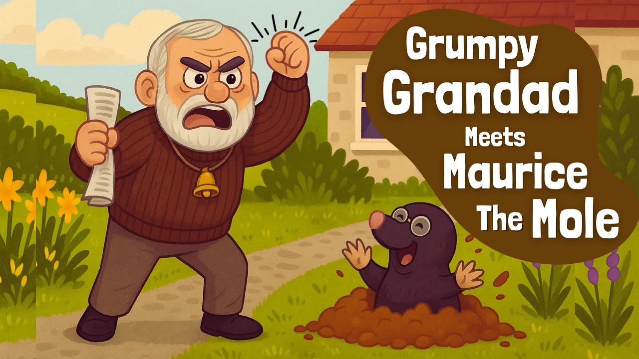 Grumpy Grandad Meets Maurice the Mole 🐾 | Bedtime Story for Kids 🌜📚 ...