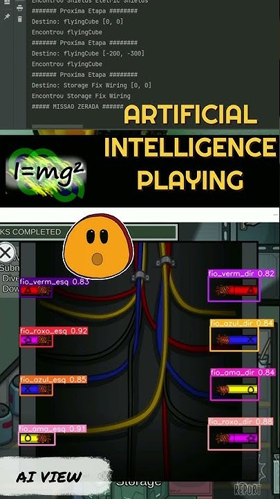 AI doing WIRING FIX Task autonomously in AMONG US - YouTube