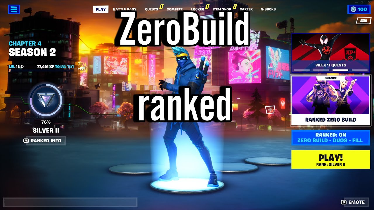 Fortnite- Zero build Ranked #fortnite #ranked #fortniteranked # ...