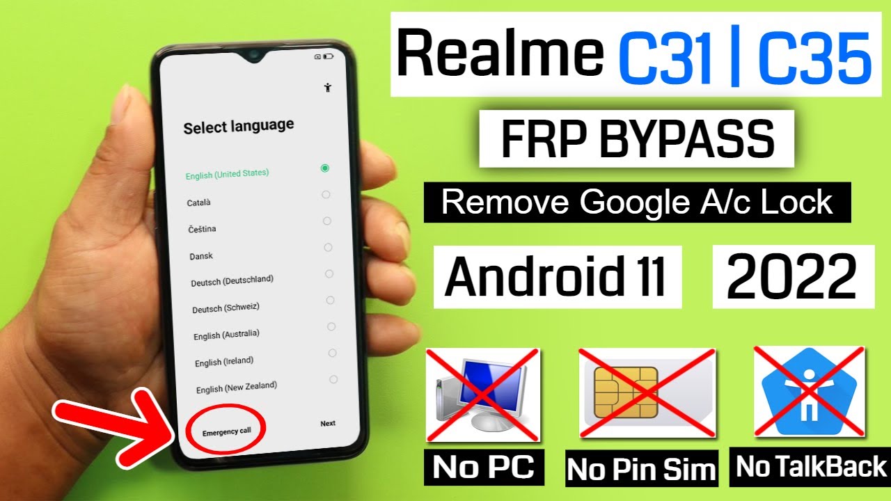 Realme C31 C35 Frp Unlock Bypass Google Account Lock Without Pc No Factory Rest No Pin Sim realme-c31-c35-frp-unlock-bypass-google-account-lock-without-pc-no-factory-rest-no-pin-sim