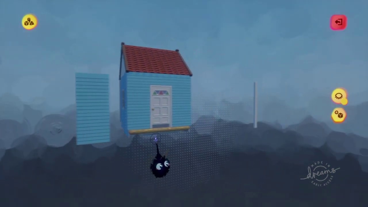 Dreams ps4 how to make a house tutorial (exterior building) - YouTube