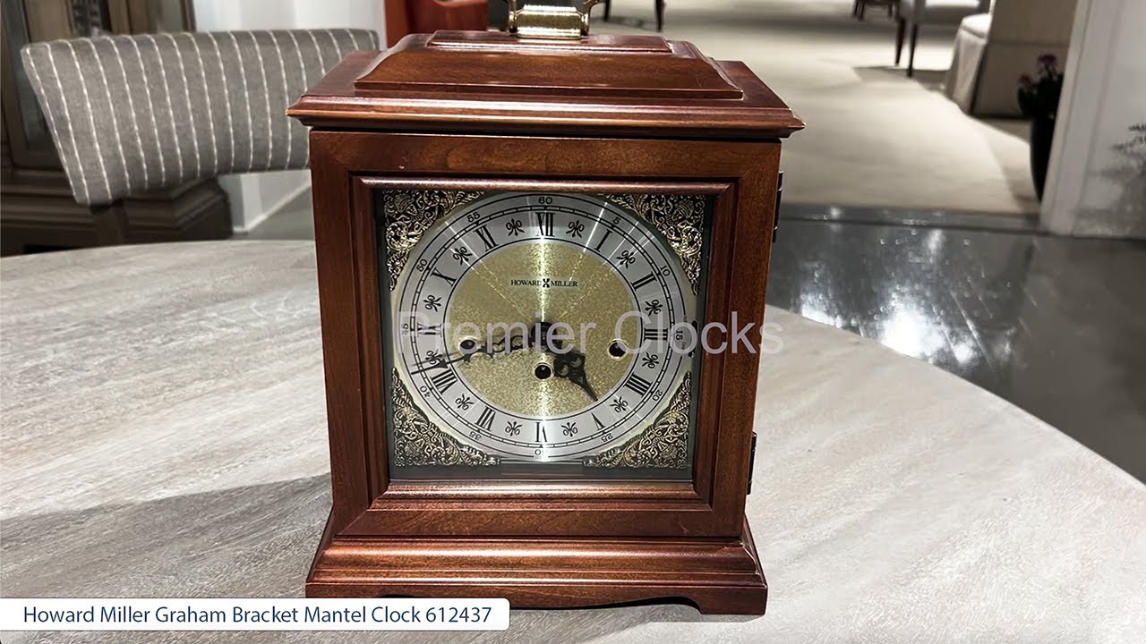 Howard Miller Graham Bracket Mantel Clock 612437 at Premier Clocks ...