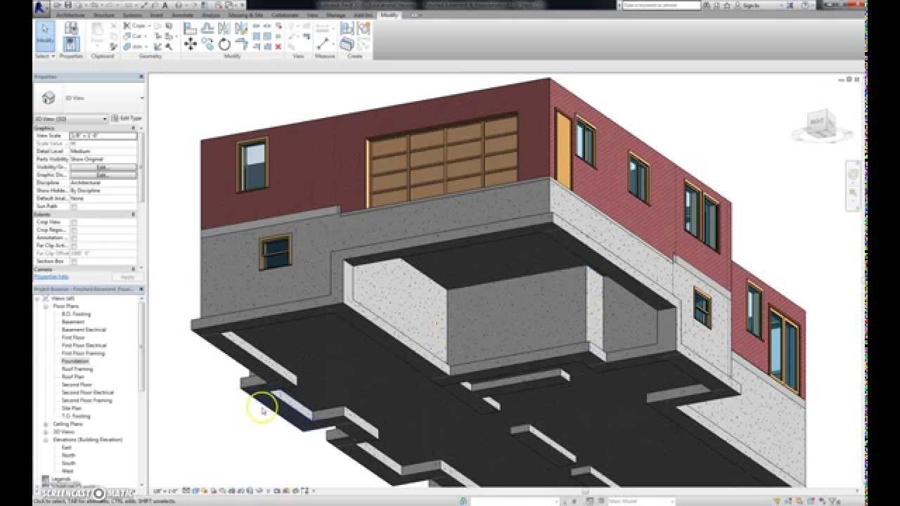 Basement 6 - Footing Bulkhead - YouTube