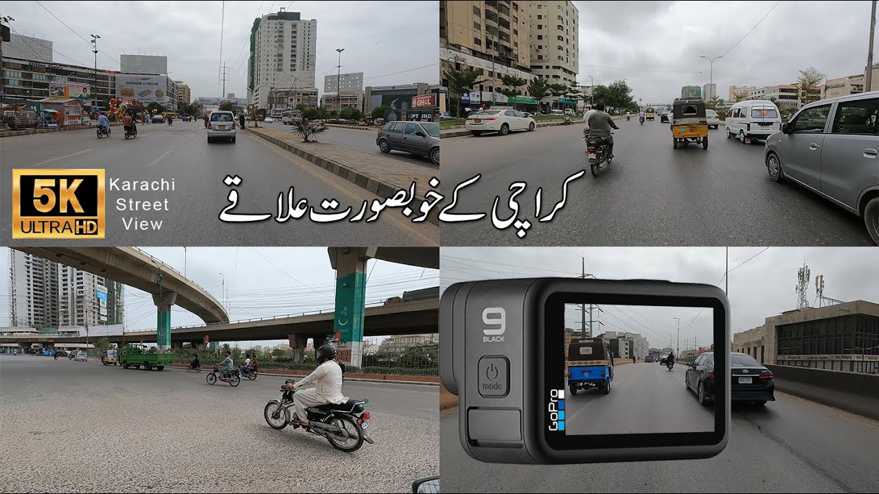Karachi Street View | Qayyumabad to Punjab Colony Mai Kolachi Road ...