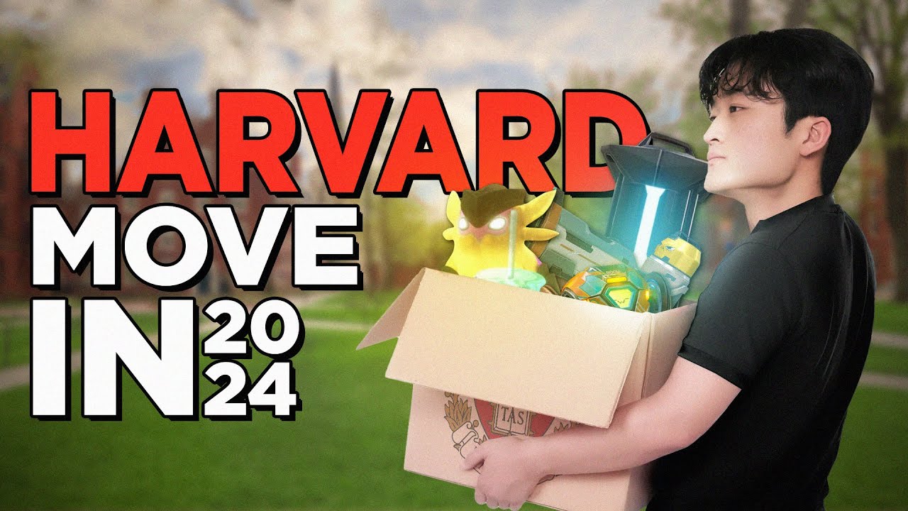 Day in the Life of a Harvard Twitch Streamer | Move In Vlog! - YouTube