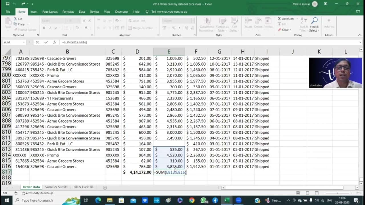 Basic Excel part1 - YouTube