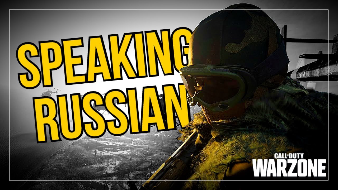 Speaking Russian to win in Warzone! - YouTube
