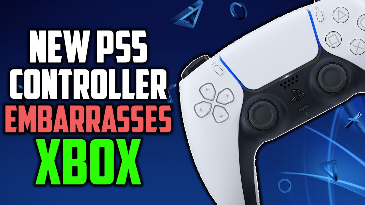 PlayStation 5's Ugly Controller Still Embarrasses Xbox - YouTube