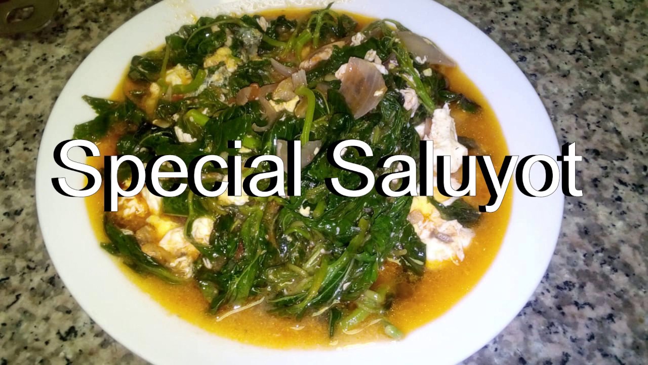 Saluyot with sardine - YouTube